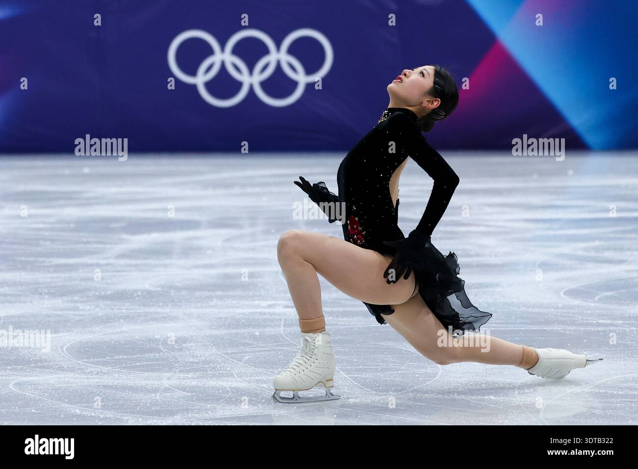 Haein Lee of Korea competes during the Figure Skating Women Single ...