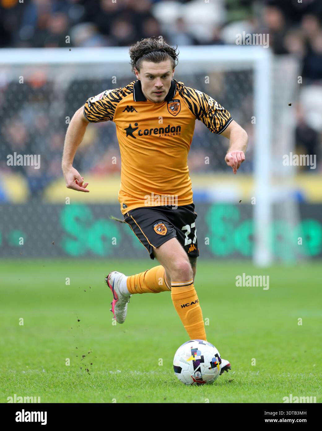 Hull City's Regan Slater during the Sky Bet Championship match at the ...