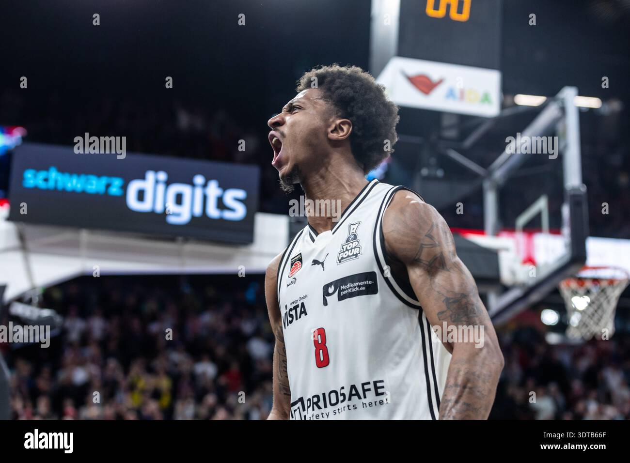 02/21/2026, SAP Garden, Munich, GER, BMW Top Four, Basketball BBL Cup ...