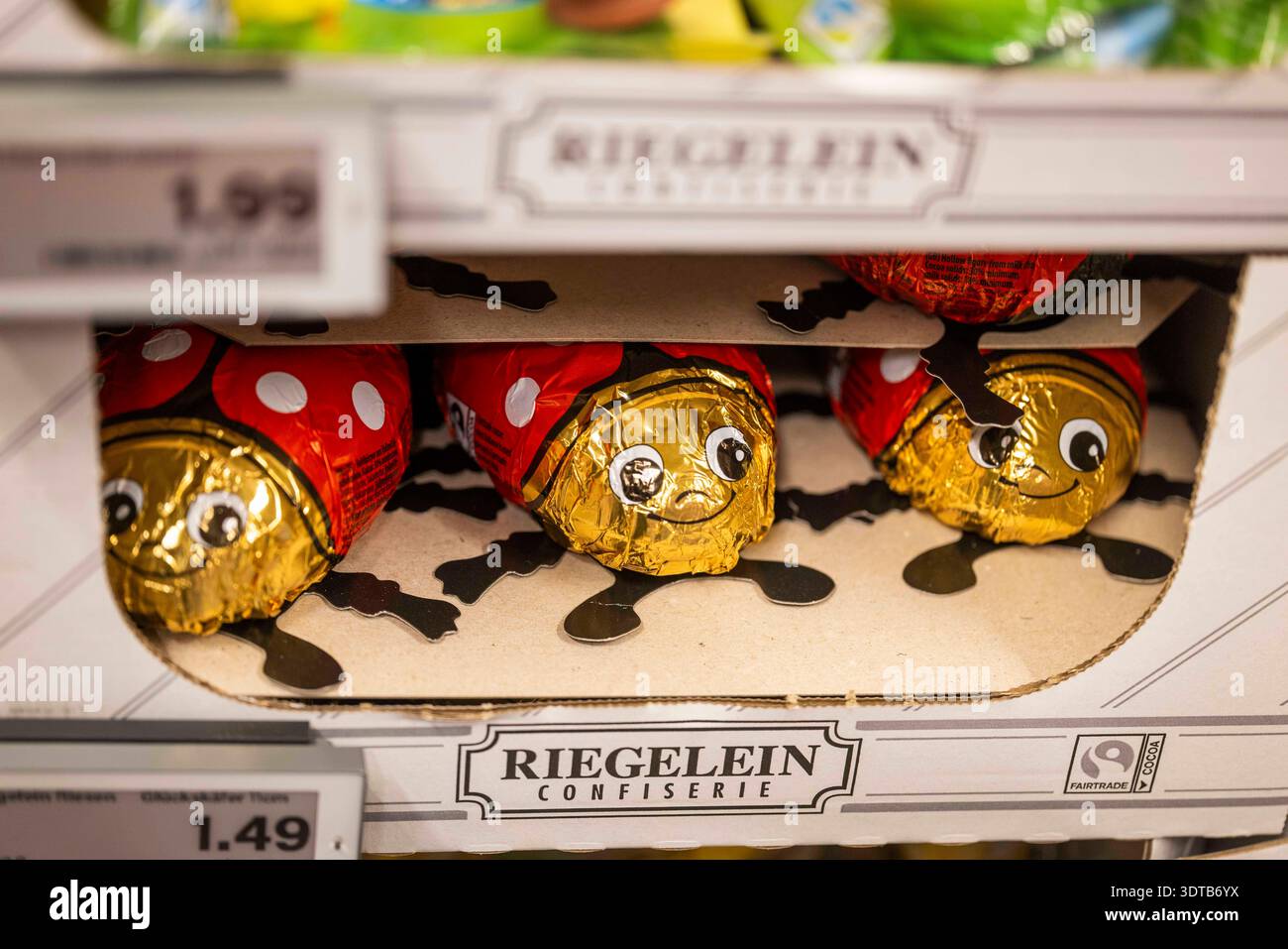 Riesen-Glückskäfer 50g der Firma Riegelein Confiserie. XXL-Käfer ...