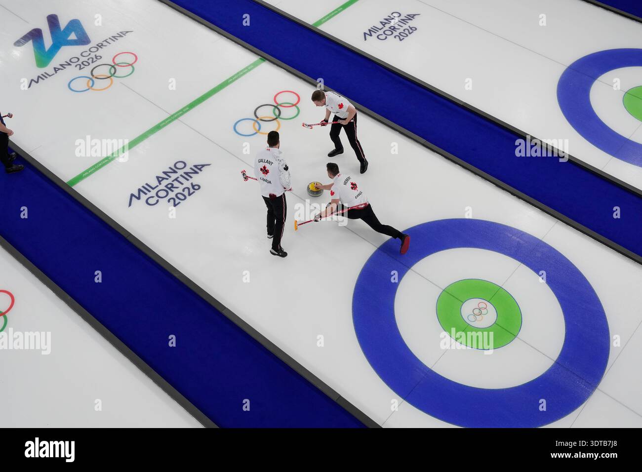 Canada's Ben Hebert, Brett Gallant and Marc Kennedy compete against ...