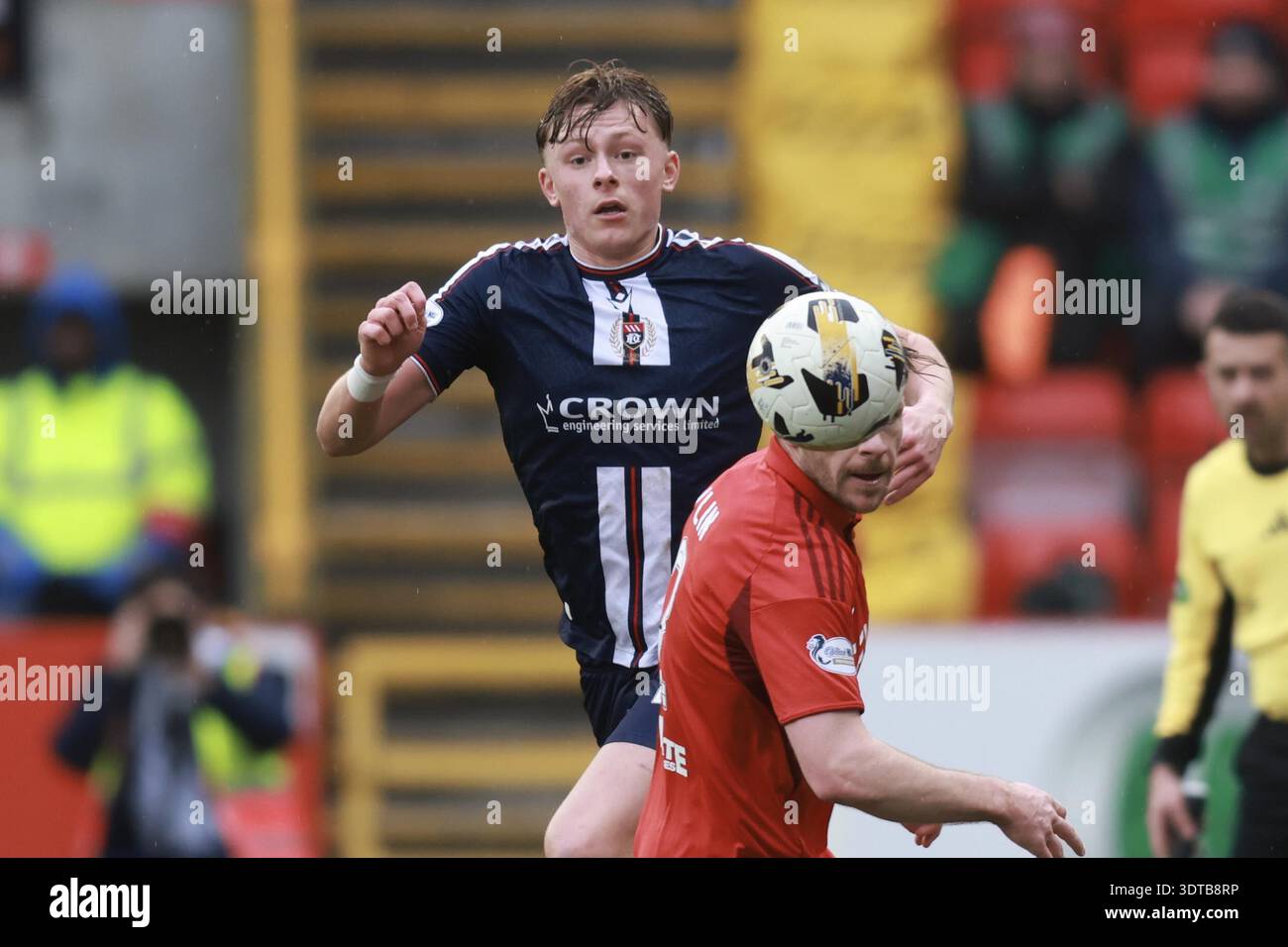 21st February 2026; Pittodrie Stadium, Aberdeen, Scotland; Scottish ...