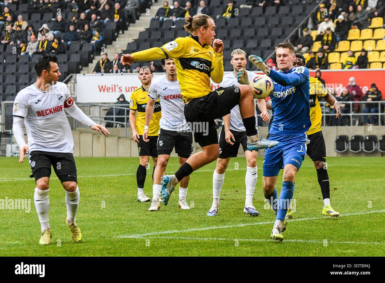 Lars Gindorf (Alemannia Aachen, 23), Philipp Schulze (Goalkeeper SC ...