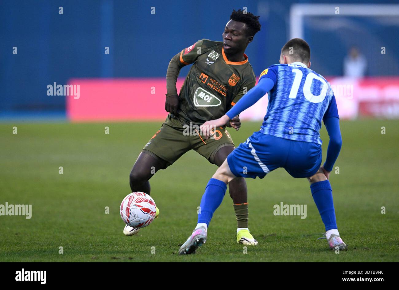 Samuel Akere of NK Osijek during the SuperSport HNL 2025./2026. round ...