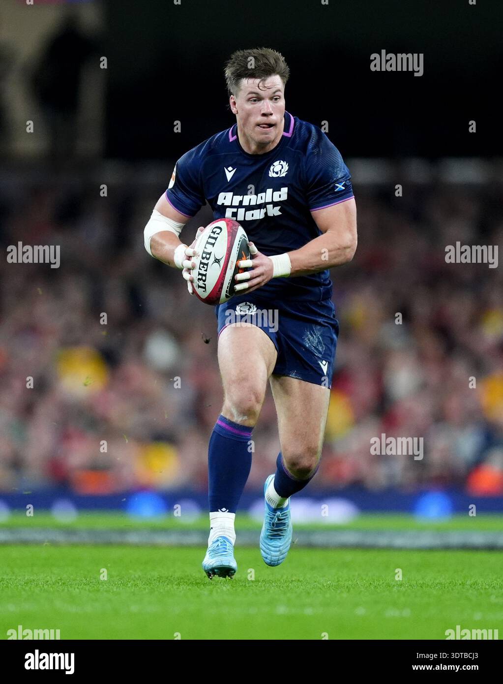 Scotland's Huw Jones during the Guinness Men's Six Nations match at the ...