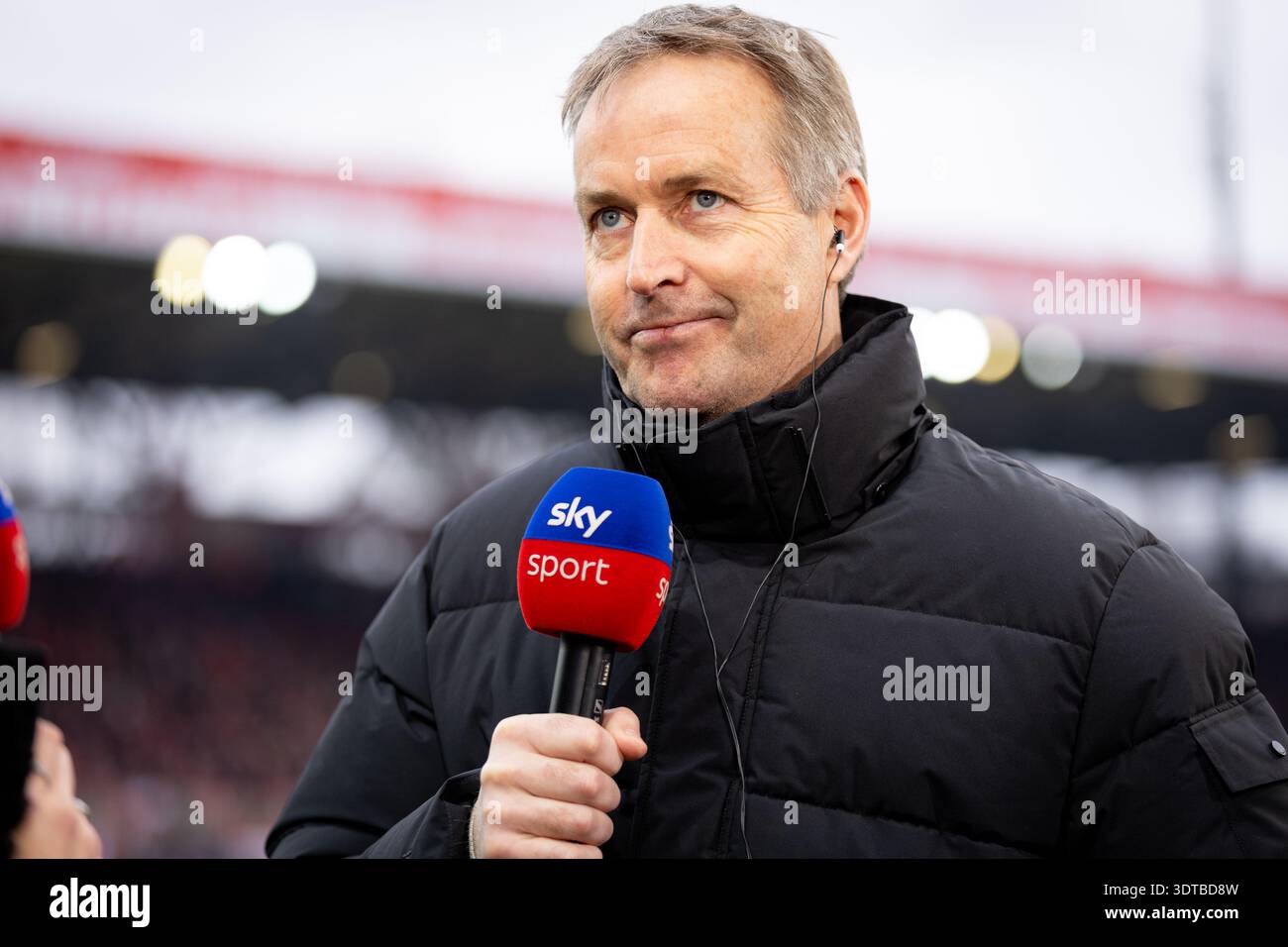 Berlin, Germany. 21st, February. Head coach Kasper Hjulmand of Bayer ...