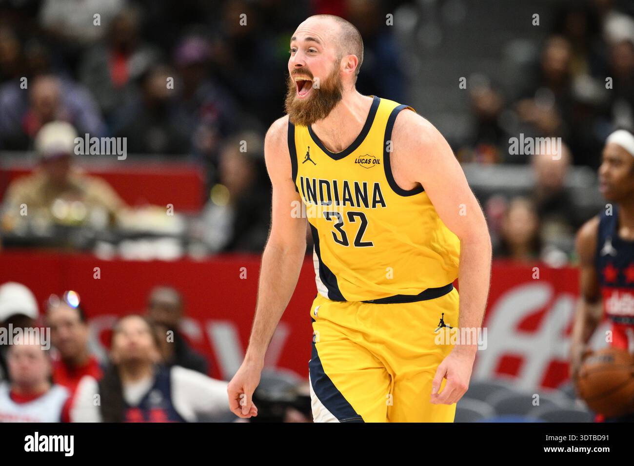 Indiana Pacers center Jay Huff (32) in action during the second half of ...
