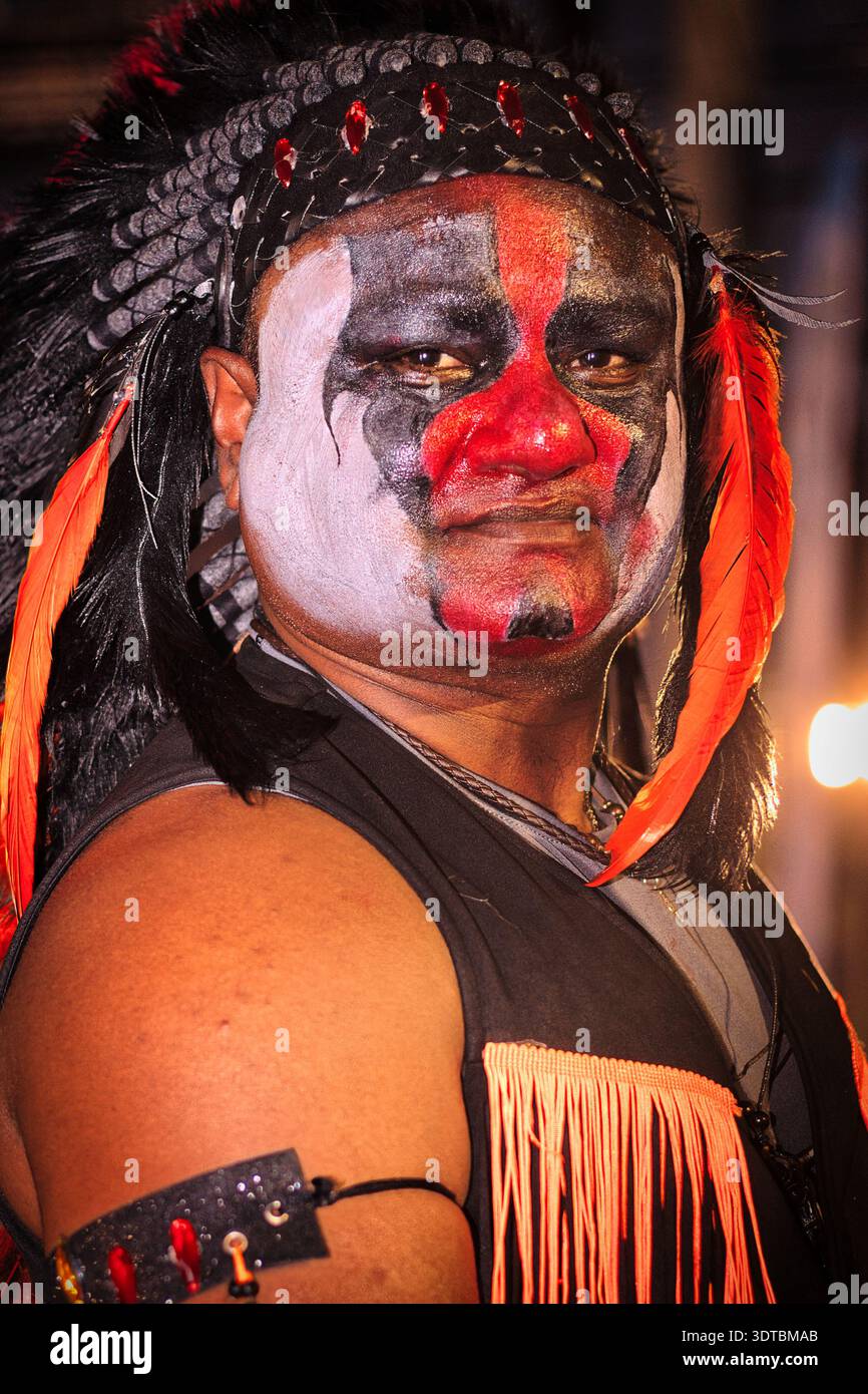 Port of Spain, Trinidad and Tobago – February 2026: Portrait of a ...