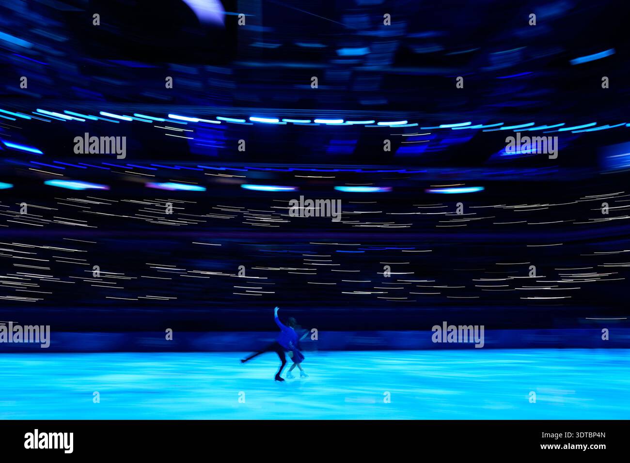 Team Italy performs during the figure skating exhibition at the 2026 ...