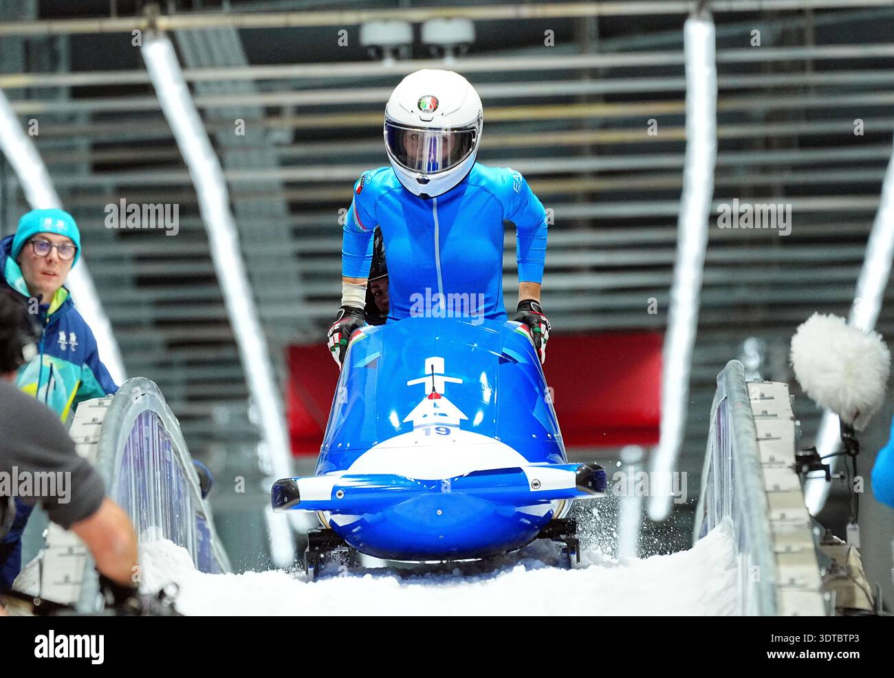 21 February 2026, Italy, Cortina D'ampezzo: Olympia, Olympic Winter ...