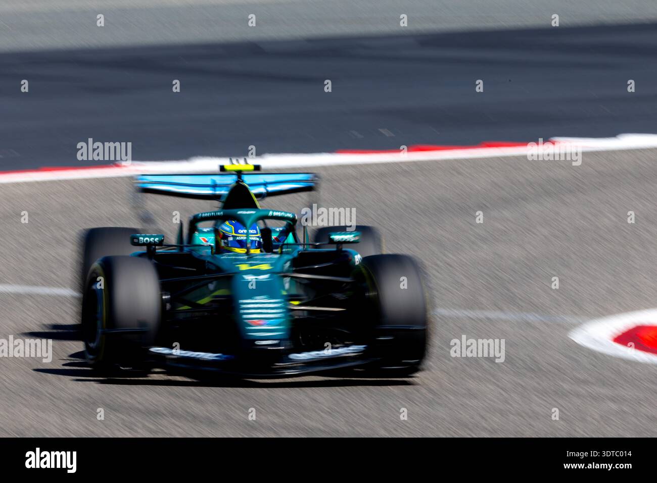 Fernando Alonso (Aston Martin Aramco Formula One Team, Spanien, #14) im ...