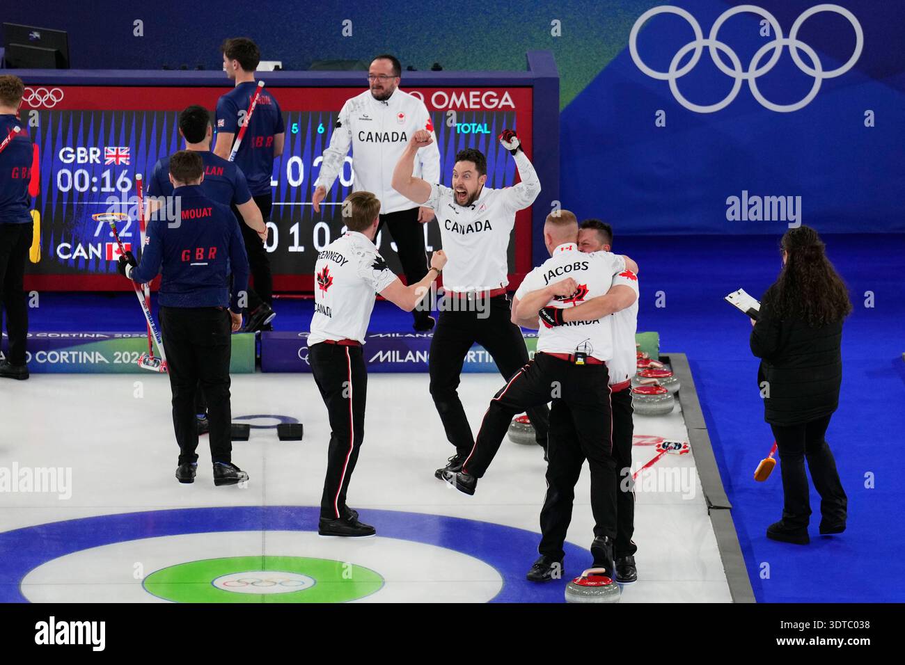 Canada's Ben Hebert, Brett Gallant, Marc Kennedy and Brad Jacobs ...