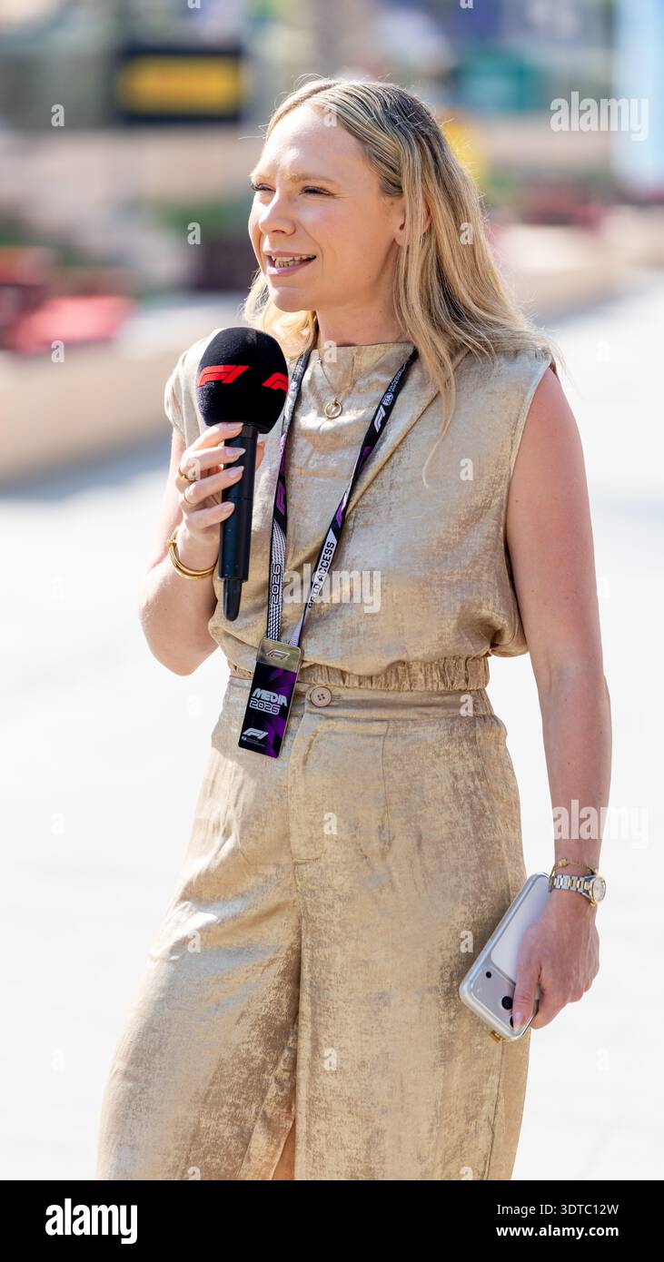 Ruth Buscombe (F1 TV Moderatorin und Kommentatorin, Großbritannien ...