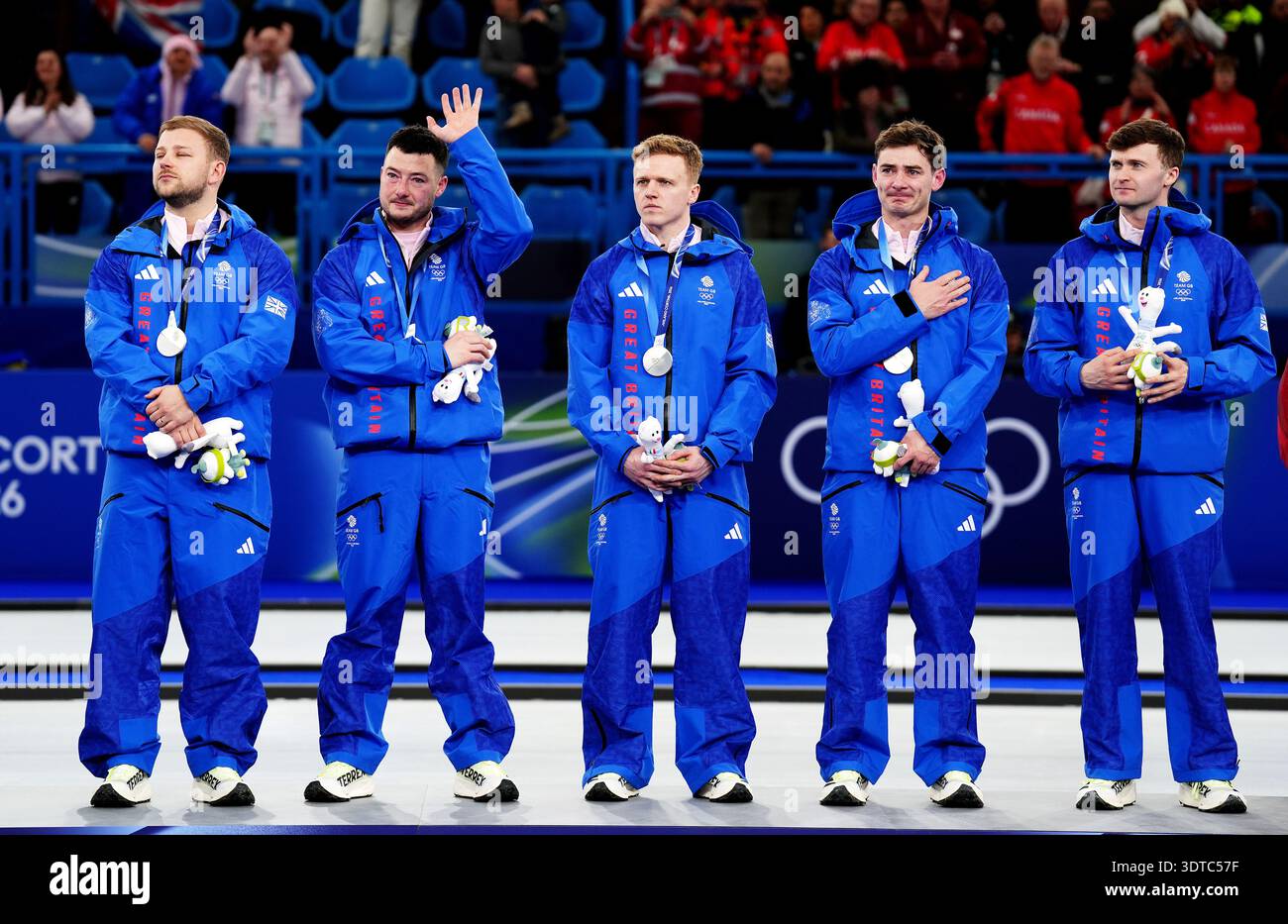 (left to right) Great Britain's Kyle Waddell, Hammy McMillan, Bobby ...