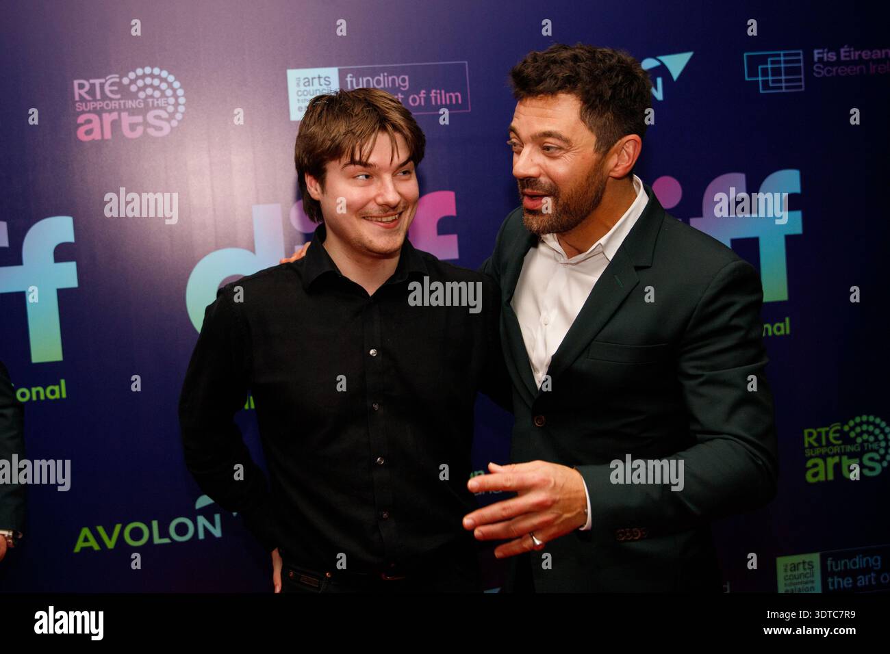 Dublin, Ireland – 20th February 2026 – Dominic Cooper and Aaron Miller ...