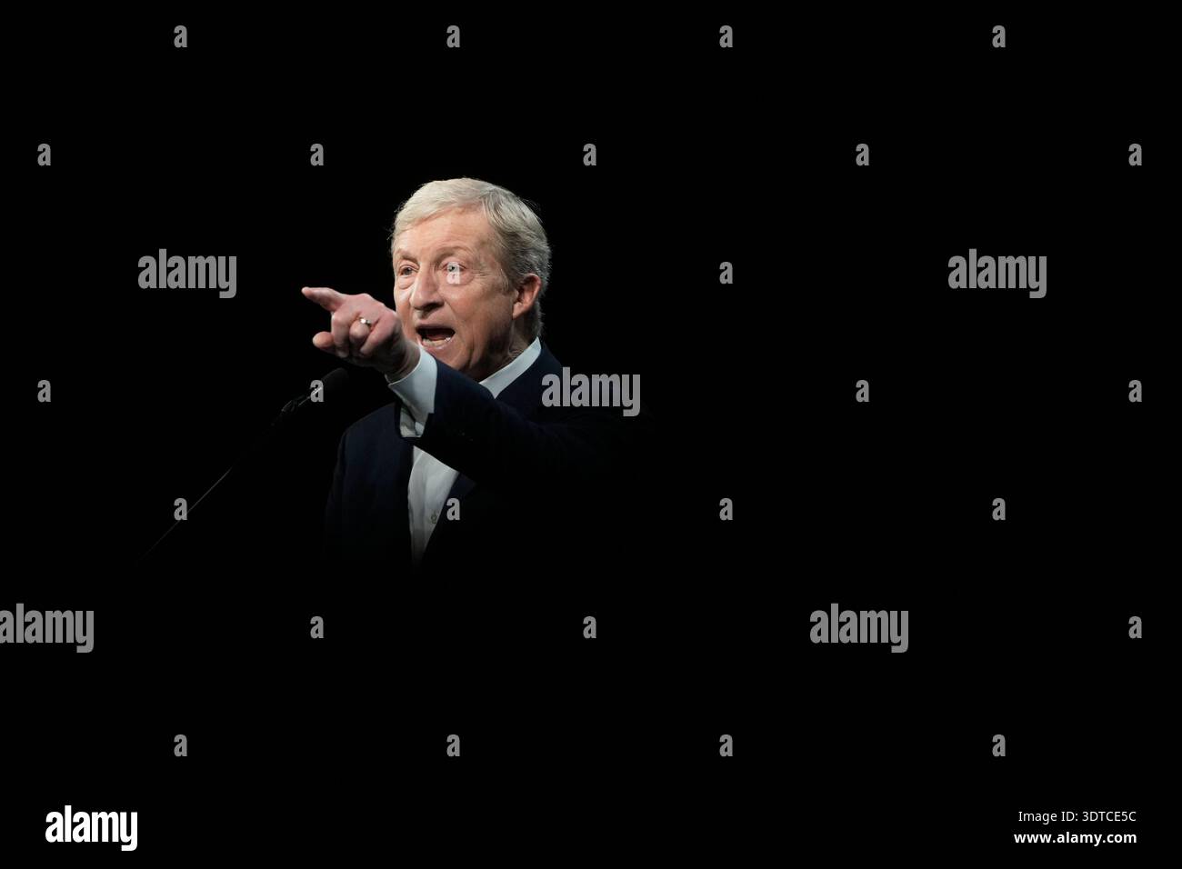 California gubernatorial candidate Tom Steyer speaks at the 2026 ...