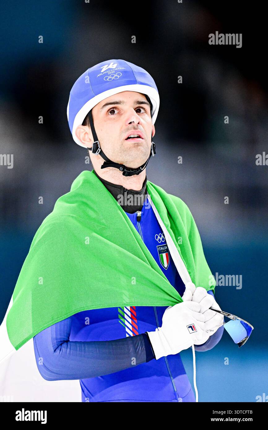 GIOVANNINI Andrea (ITA), during Speed Skating Men's Mass Start, Speed ...