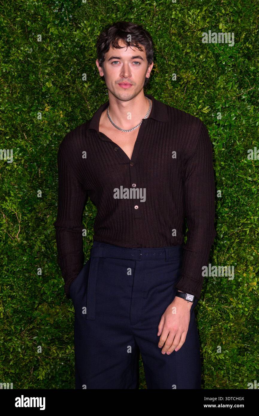 London, UK. 21 February 2026. Tom Blyth arriving for the Charles Finch ...