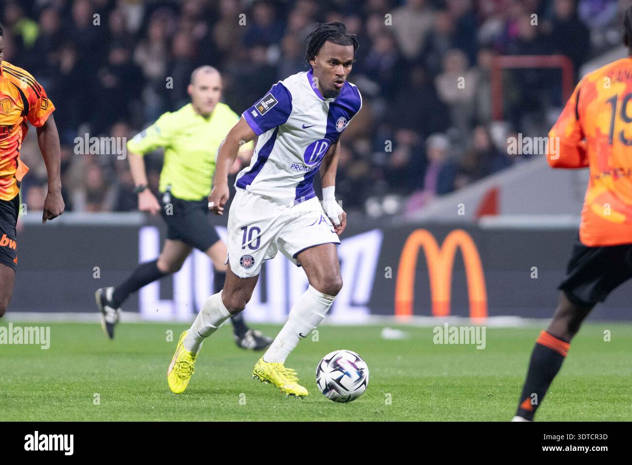 Yann Gboho of Toulouse during the French championship Ligue 1 football ...