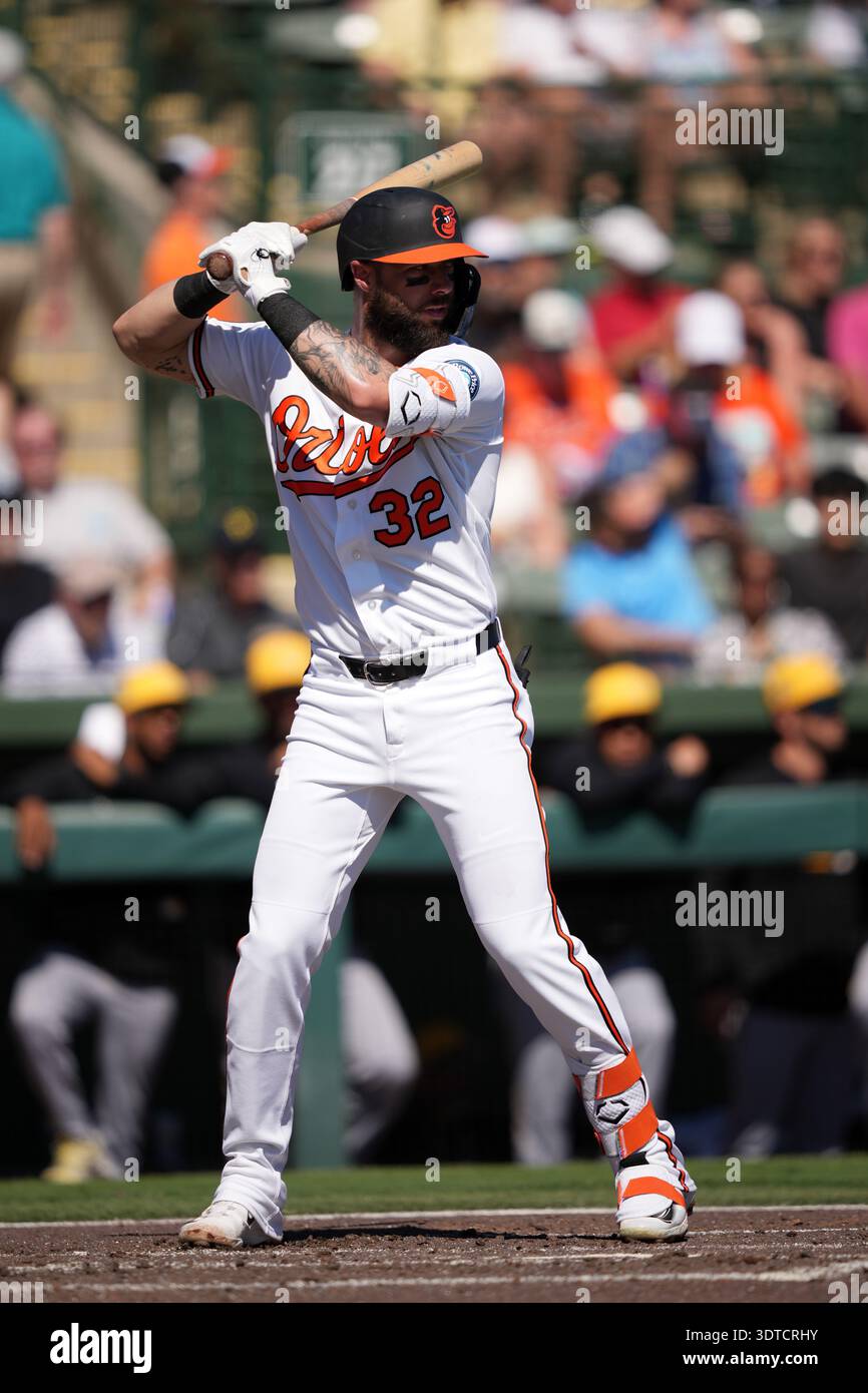 Baltimore Orioles' Weston Wilson plays during a spring training ...