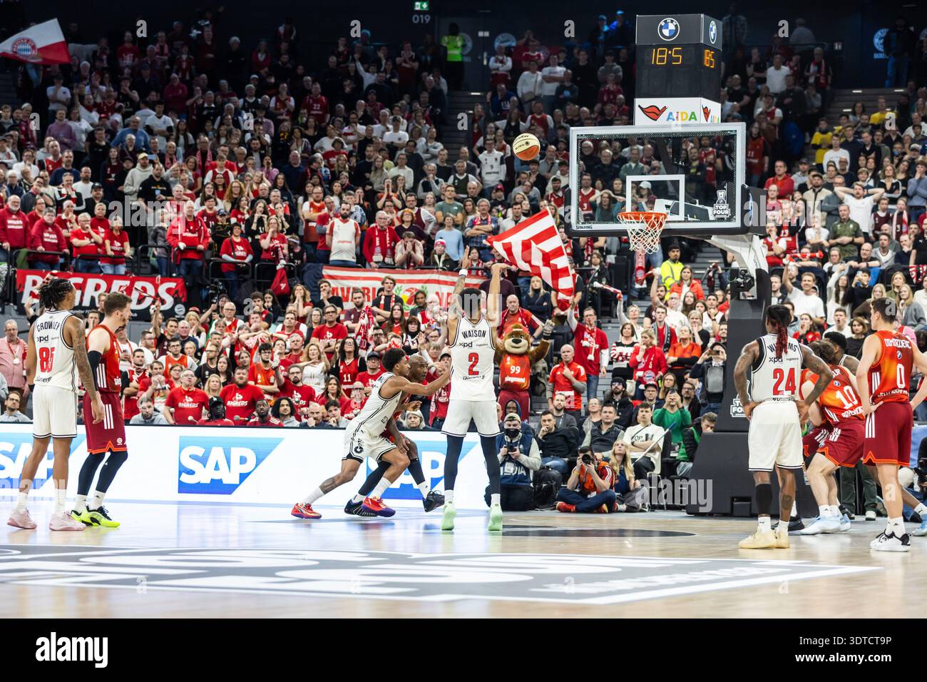 02/21/2026, SAP Garden, Munich, GER, BMW Top Four, Basketball BBL Cup ...