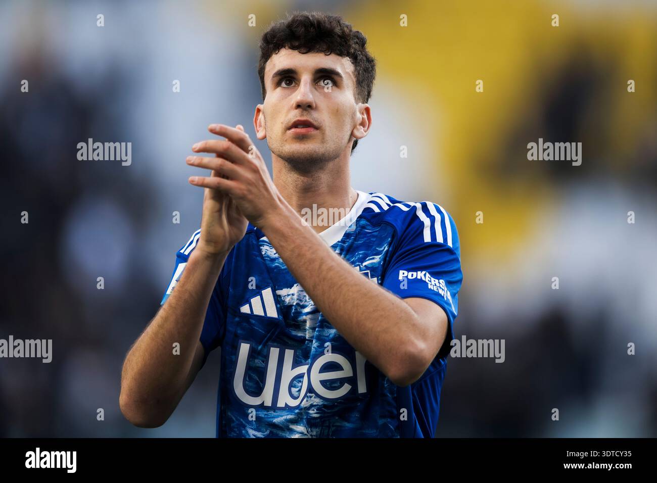 Jacobo Ramon of Como 1907 gestures at the end of the Serie A football ...