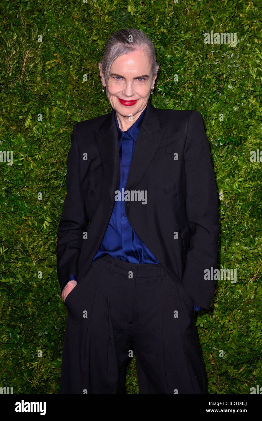 Nia DaCostaLondon, UK. 21 February 2026. Elizabeth McGovern arriving ...