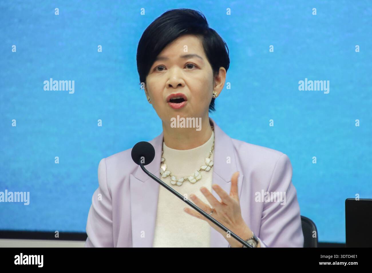 Government announcing long-term housing arrangements for Wang Fuk Court ...
