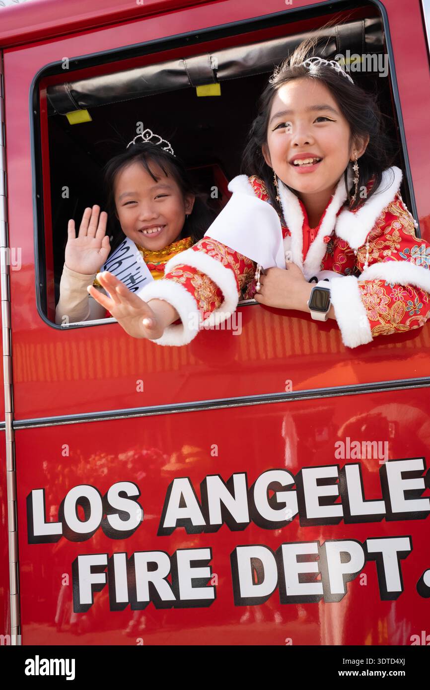 February 21, 2026, Los Angeles, California, USA: Junior pageant girls ...