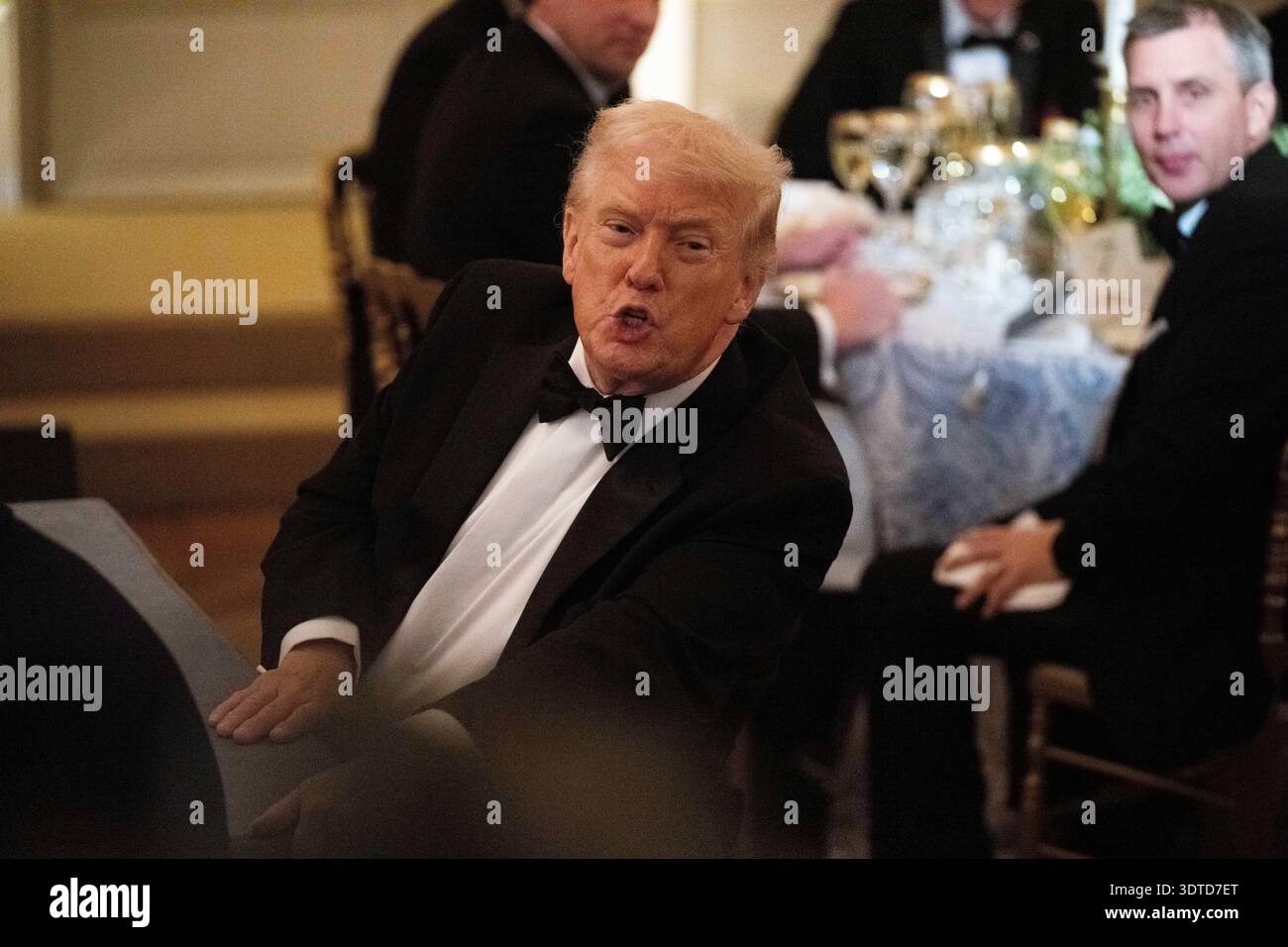 President Donald Trump speaks during the National Governors Association ...