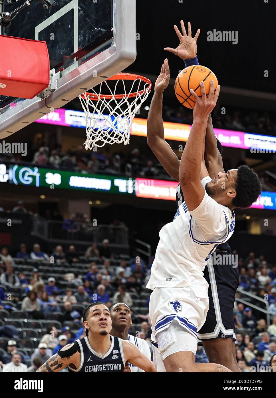 February 21, 2026; Newark, New Jersey; Seton Hall forward Najai Hines ...