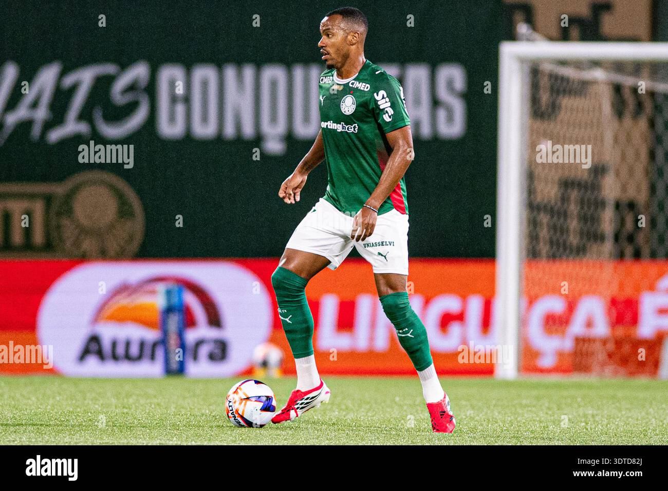 Marlon Freitas of Palmeiras controls the ball during the Campeonato ...
