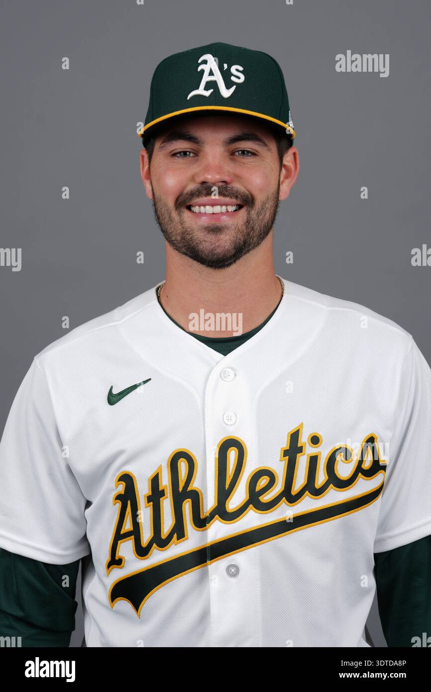 This is a 2026 photo of JJ Goss of the Athletics baseball team. This ...