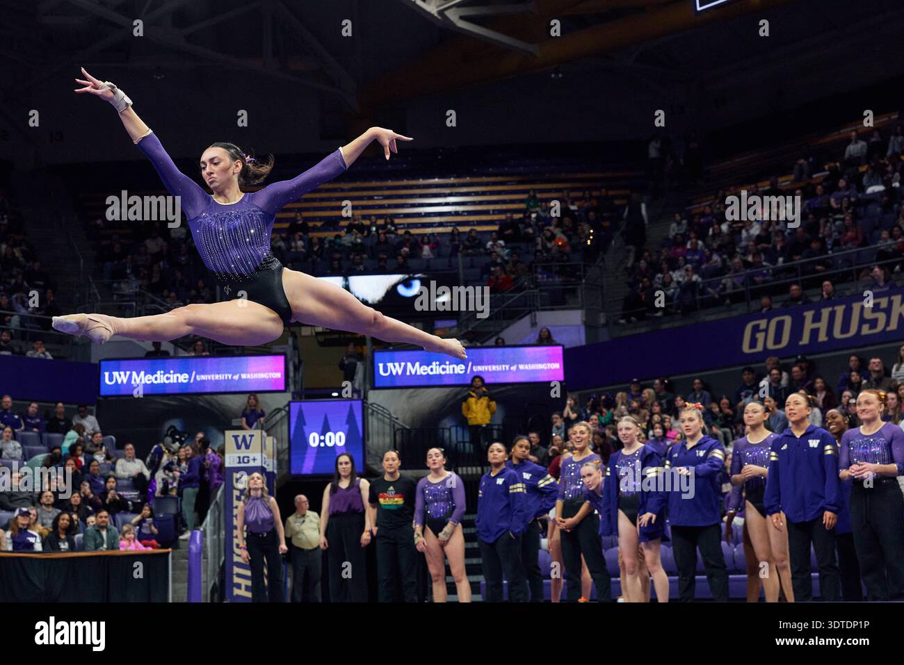 February 20, 2026, Seattle, Wa, USA: JESSICA SCHAFFER of the Washington ...