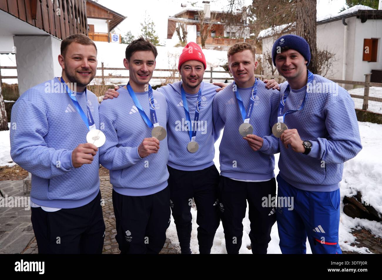 (left to right) Great Britain's Kyle Waddell, Grant Hardie, Hammy ...