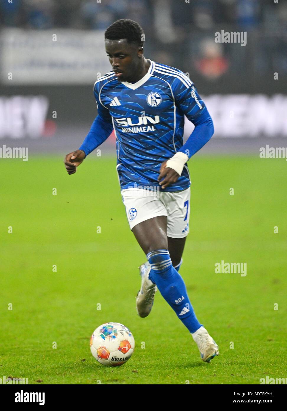 Christian Gomis (Schalke) Gelsenkirchen, February 21, 2026, Football, 2 ...