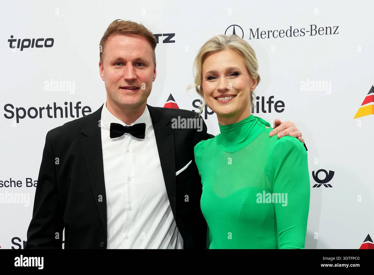 Britta Heidemann and her brother Gerrit Heidemann during the 55th Ball ...