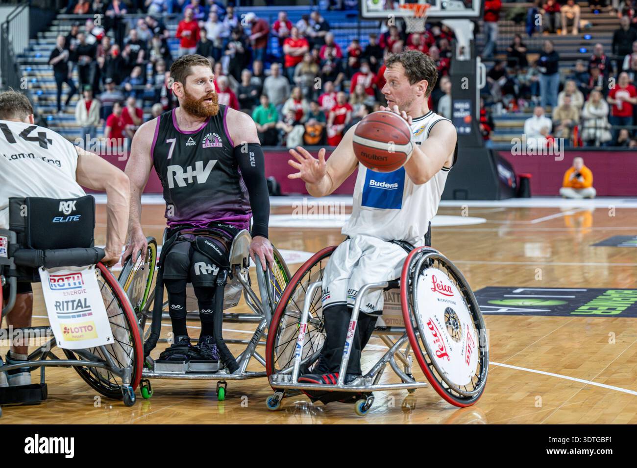 Michael Paye (RSV Lahn-Dill, 5), Steven Elliott (Rhine River Rhinos ...
