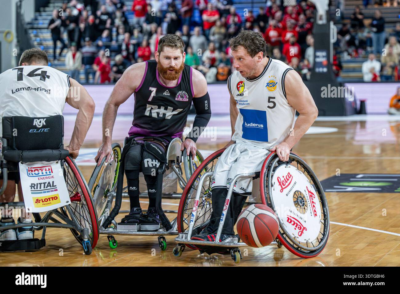 Michael Paye (RSV Lahn-Dill, 5), Steven Elliott (Rhine River Rhinos ...