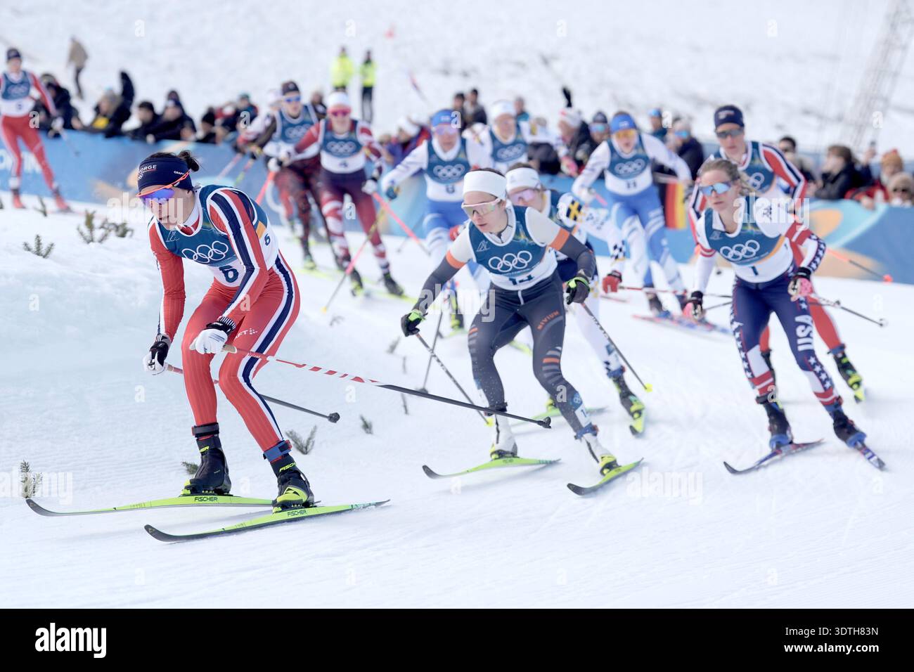 Val di Fiemme, Italy 20260222. Heidi Weng during the women's 50 km ...