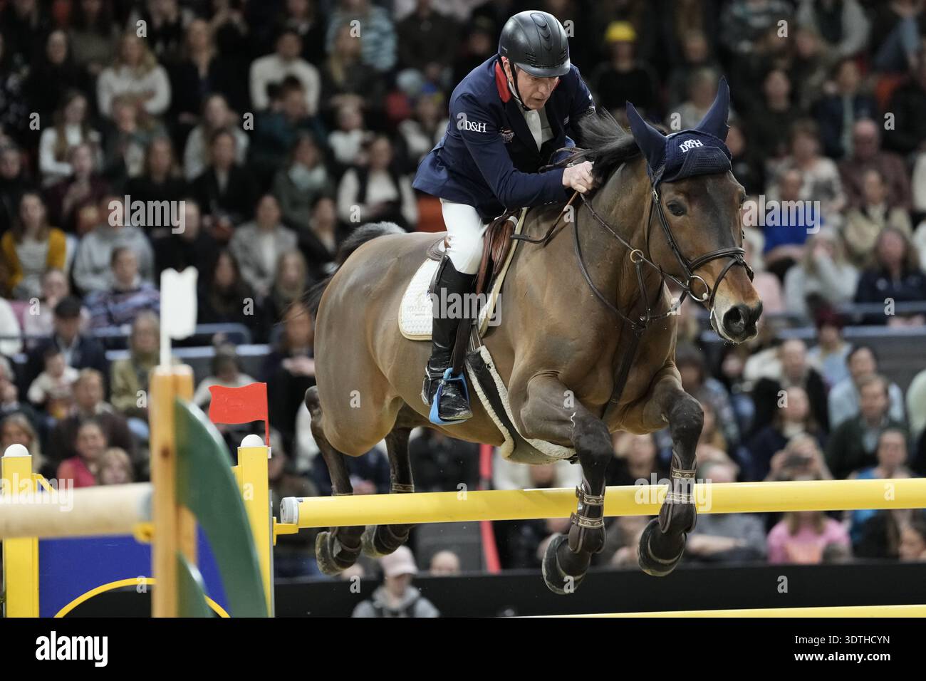 GOTHENBURG, SWEDEN 20260222John Whitaker, Great Britain, on the horse ...