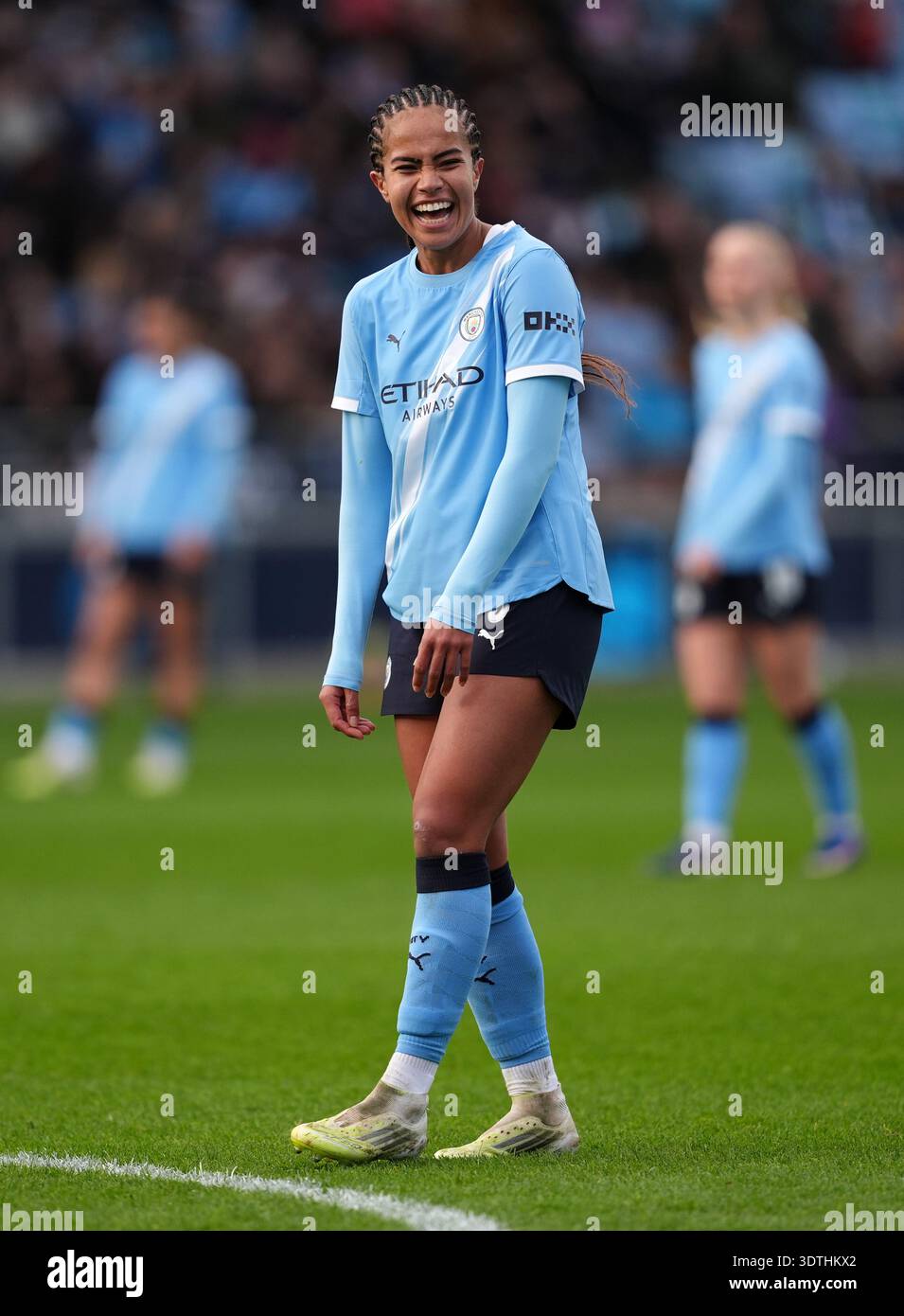 Manchester City's Mary Fowler during the game against Sheffield United ...