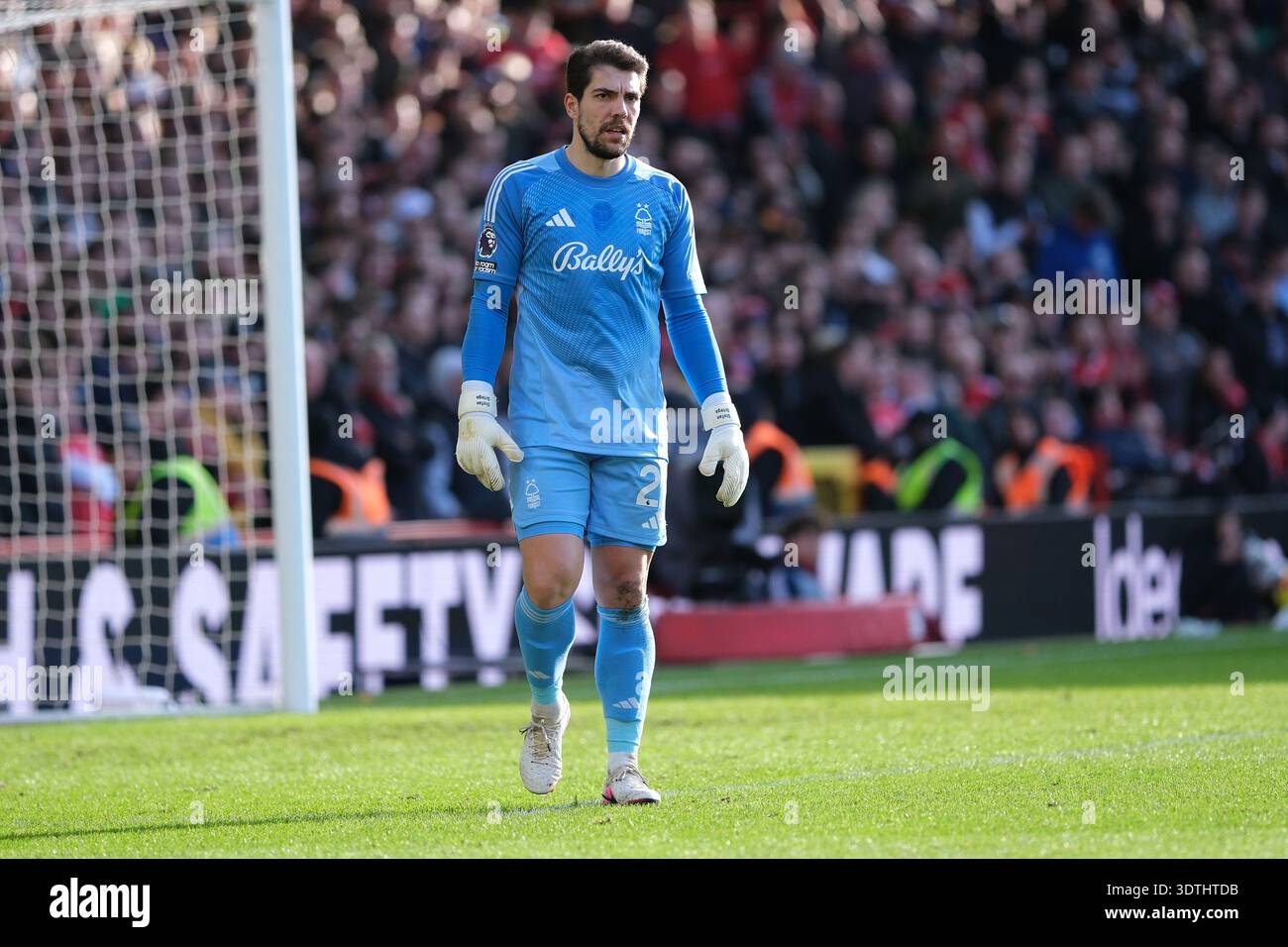 Stefan Ortega of Nottingham Forest seen during the Premier league ...
