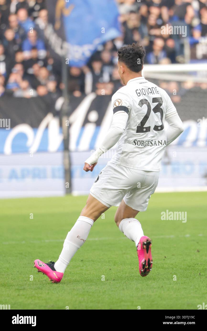 Giovane in action during the Serie A match between Atalanta BC and ...