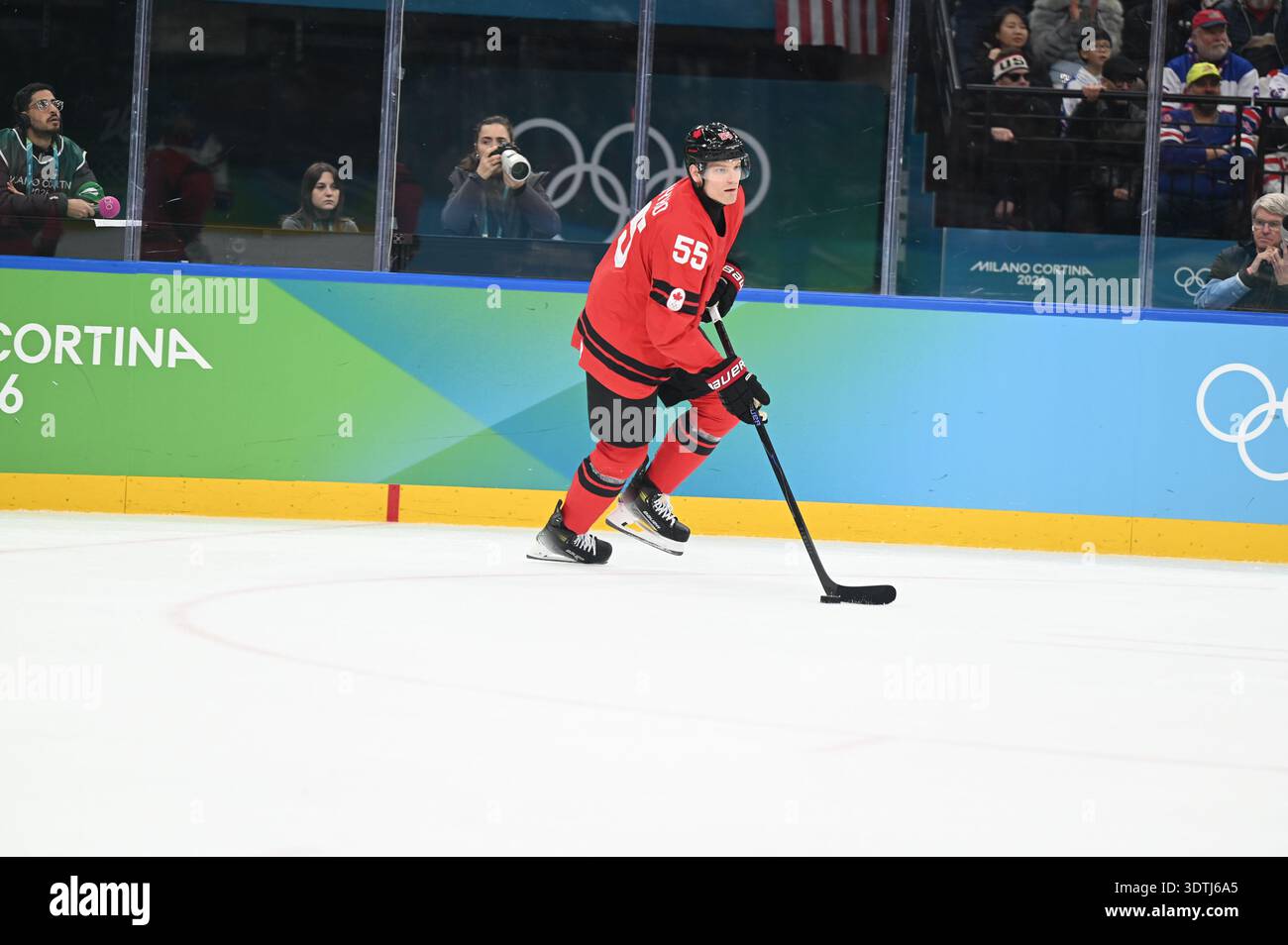Milan, Italy. 22 Feb, 2026. Colton Parayko (CAN) during the Winter ...