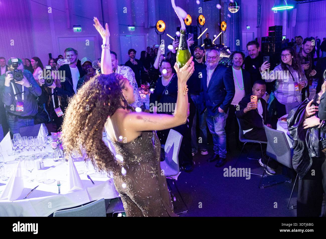 Cimberly attends the afterparty at Quality Hotel View following Heat 4 ...