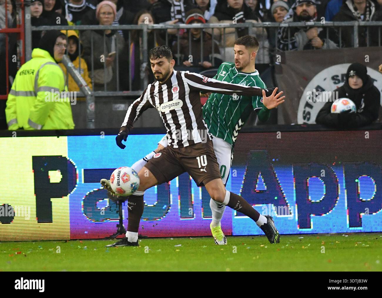 02/22/2026, GER; 1. FBL, FC St. Pauli Hamburg vs SV Werder Bremen In ...