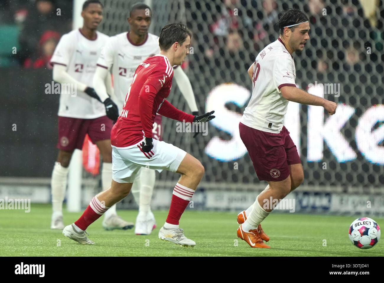 Aral Simsir from FCM during the Superliga match between Silkeborg IF ...