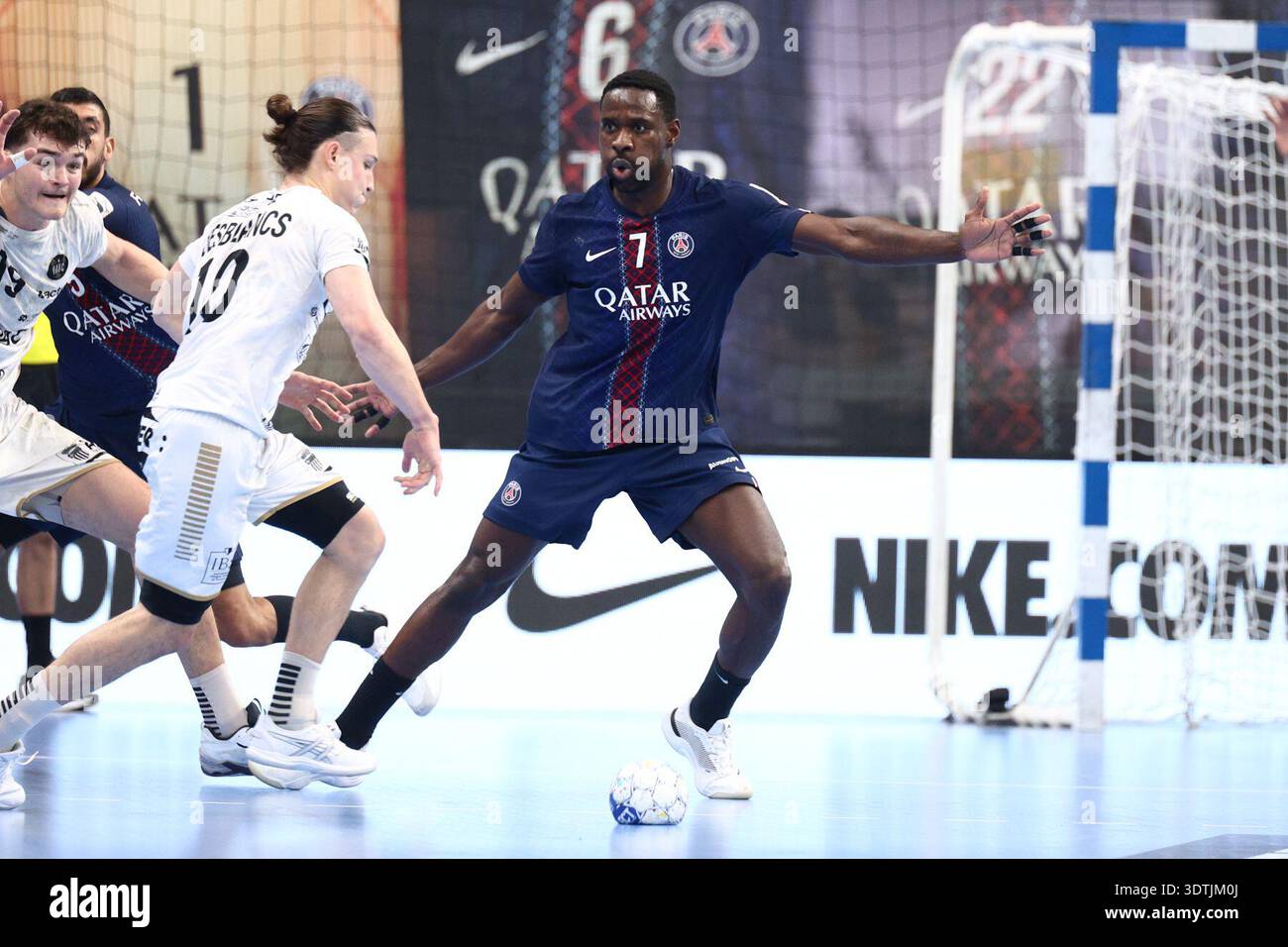 Karl Konan of Paris Saint-Germain Handball during the Liqui Moly ...