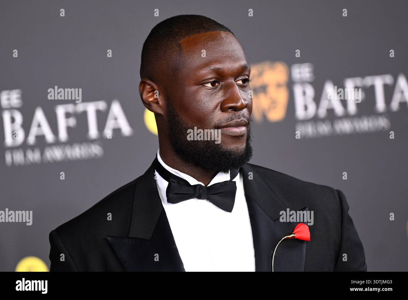London, UK. 22 February 2026. Stormzy arriving at the 79th British ...
